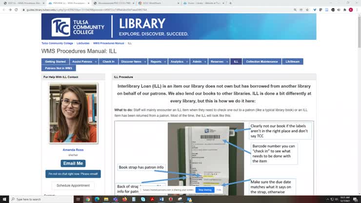 Interlibrary Loan Info for Staff