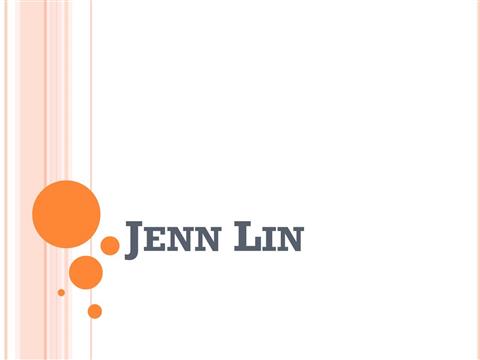 Jenn Lin - Introduction