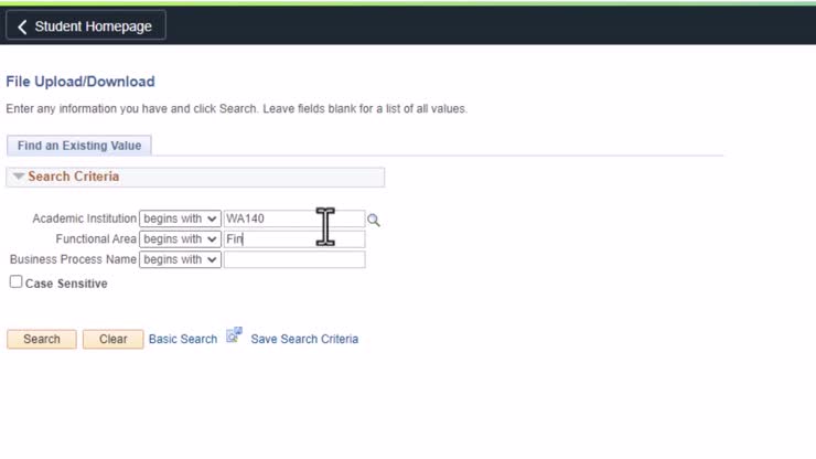 Upload ISIR Single File Process