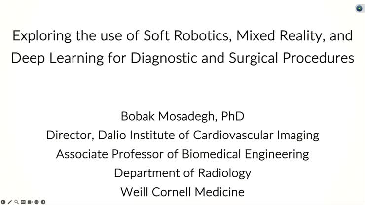 MRC Seminar: Exploring the Use of Soft Robotics, Mixed Reality, and Deep Learning for Diagnostic ...