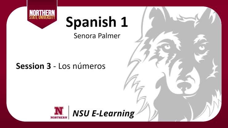 Spanish 1 - Session 3 - los numeros
