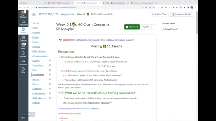 EFC 250 2023.10.24 6.1 Philosophy Crash Course