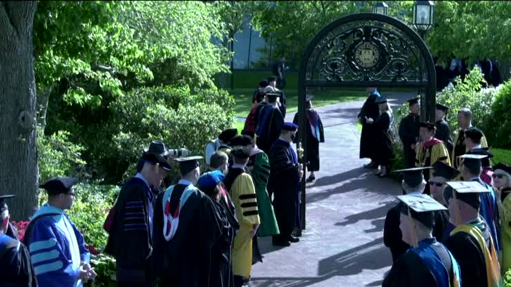 Bryant University Graduate Commencement Ceremonies for the Class of 2021