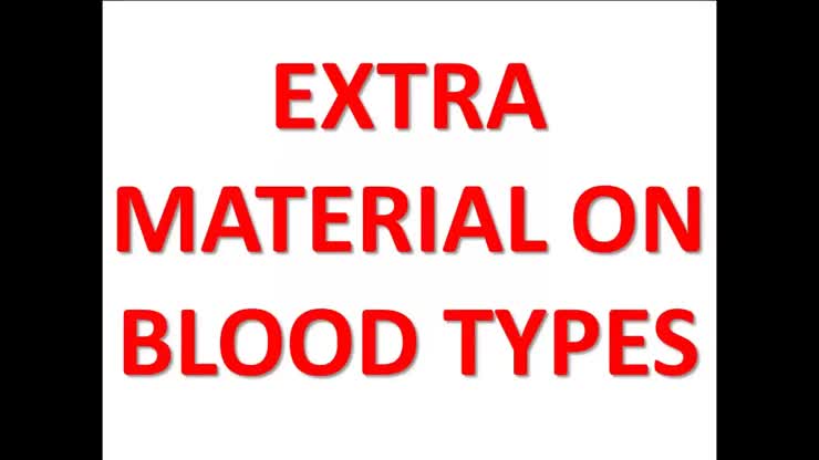 BIOL 1001_2.0_Extra Material on Blood Types