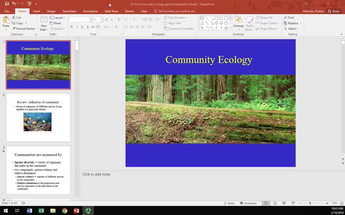 Chapter 54 Community ecology