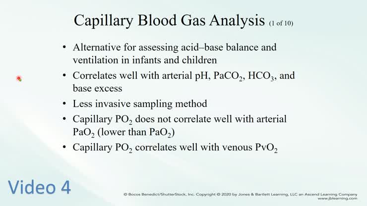 4. Capillary Blood Gas Analysis