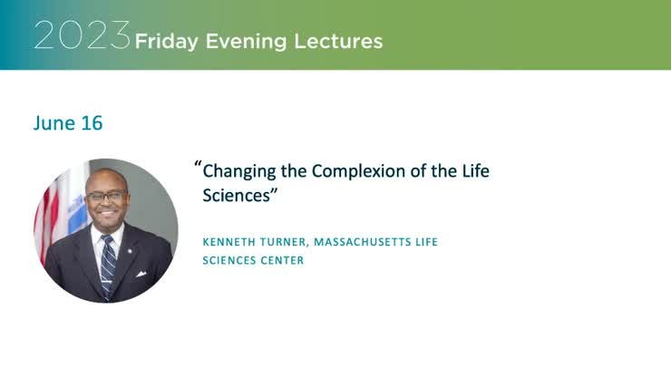Friday Evening Lecture Series: “Changing the Complexion of the Life ...