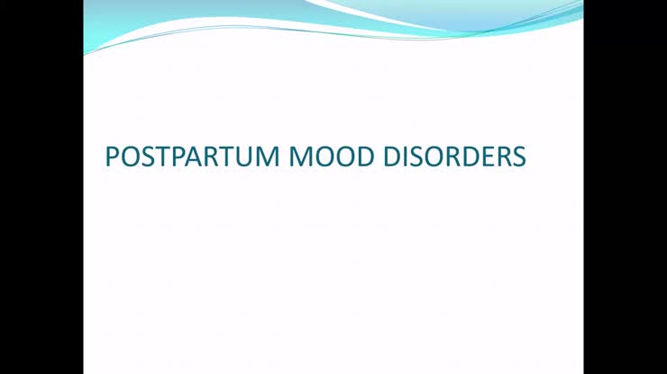 Postpartum Mood Disorders, ENsemble video, part 1