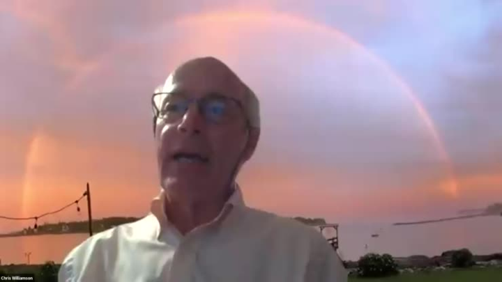 Williams book conversation w. Prof. Charles Dew '58