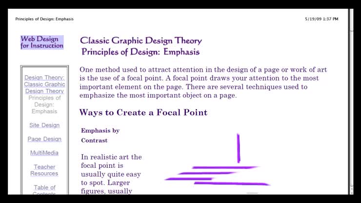 Design Fundamentals Week 2 Focal Point