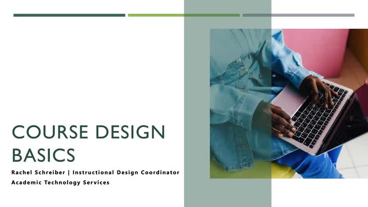 D2L Course Design Basics