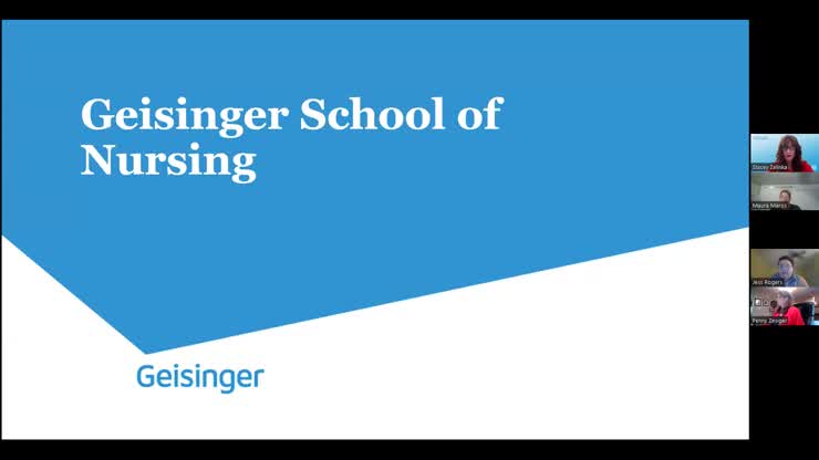 Geisinger School of Nursing Virtual Session 05/21/24