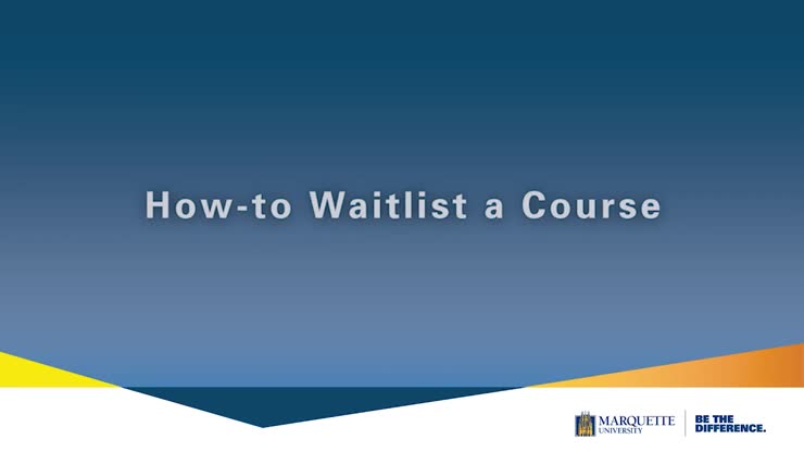 Waitlist on CheckMarq