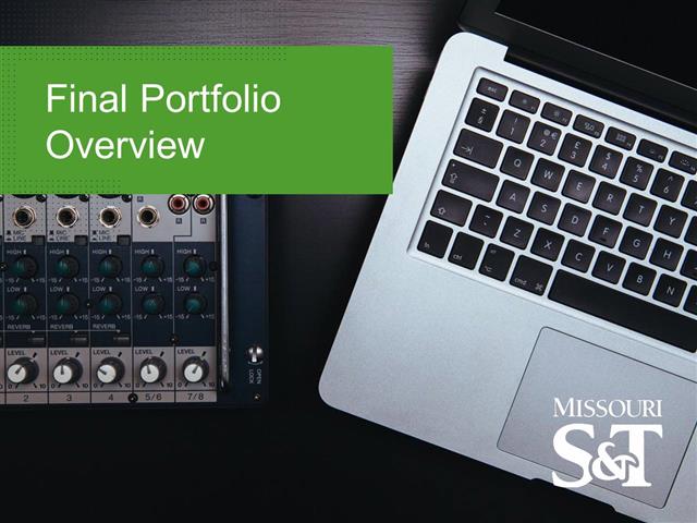 Final Portfolio Overview