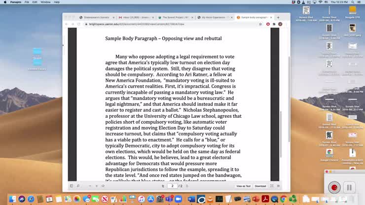 Opposing Viewpoints and Conclusions
