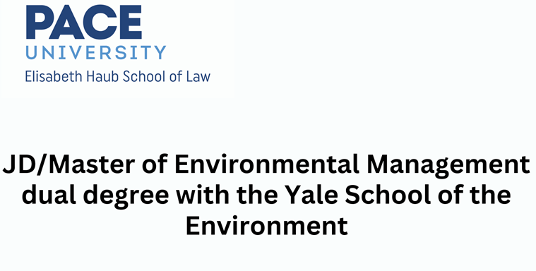 Exclusive Session for Admitted Students: JD/Master of Environmental ...