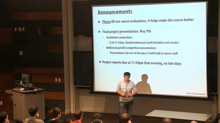 Lecture 28 Course Wrap up and Project Presentations