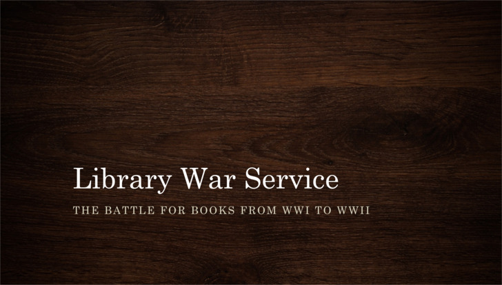 Library War Service