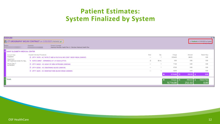 PAS Guide to Understanding TOS coverage change, Finalized vs Pending ...