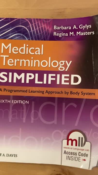 How to Use your Medical Terminology Workbook in BIOL150