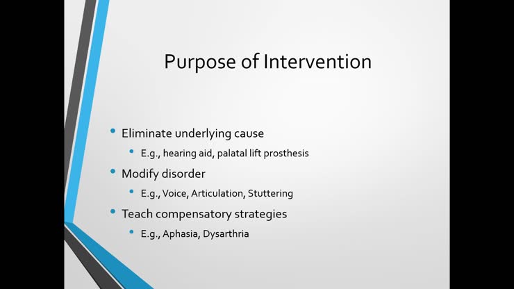 Communication Intervention: Principles and Procedures