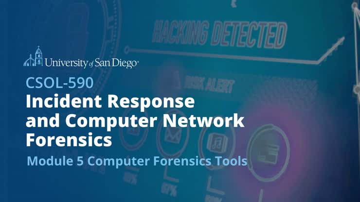 Presentation 5.1 Computer Forensics Tools