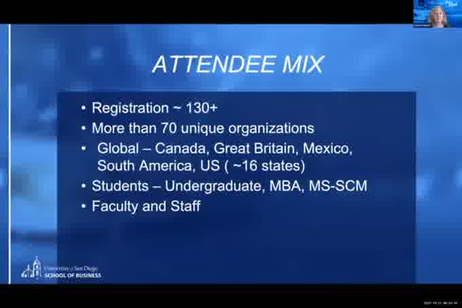 SCMI 36th Annual Fall Forum: Welcome and Dean's Welcome