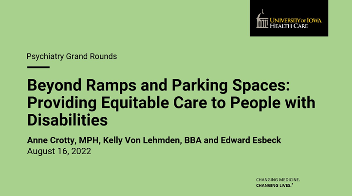 Mental Health Equity Grand Rounds Series - August 16, 2022