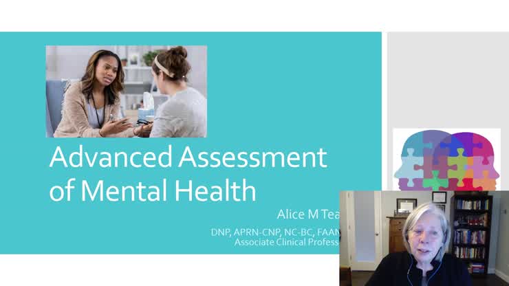 Advanced Assessment of Mental Health