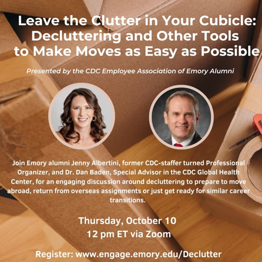 CDC EAEA Webinar: Leave the Clutter in the Cubicle: Decluttering and ...