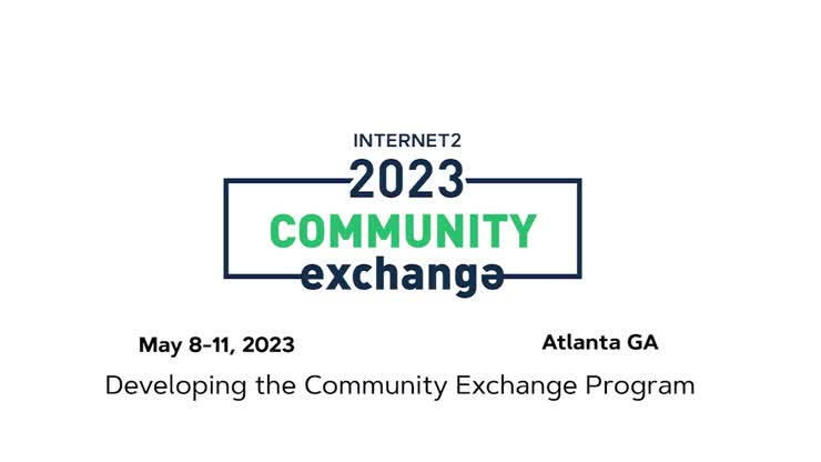 CommEX23_Developing the Community Exchange Program