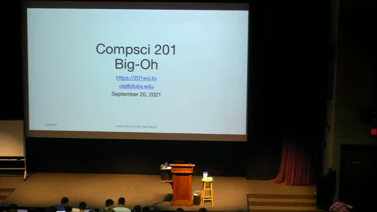 Owen Astrachan - COMP 201.1 - Griffith - Fall 2021 on 9/20/2021 (Mon)