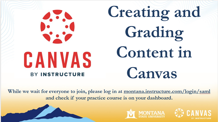 Creating and Grading Canvas Content On Demand