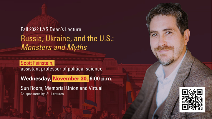 Russia, Ukraine, and the U.S.: Monsters and Myths - Dr. Scott Feinstein