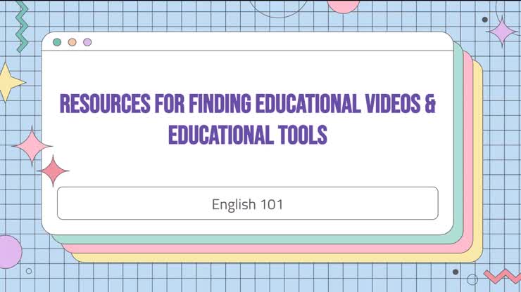 Educational Videos and Educational Tools