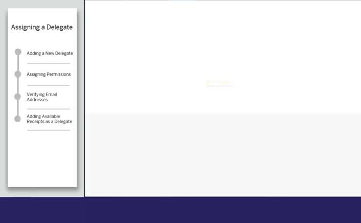 Assigning a Delegate