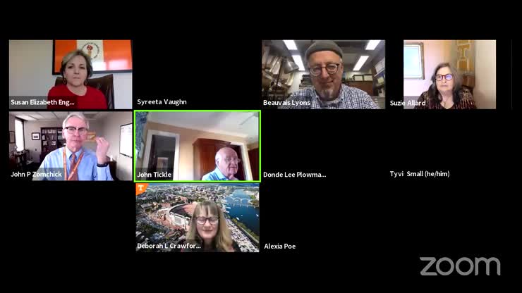 UTK Campus Advisory Board, Februrary 2021