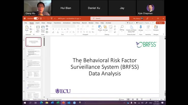 Survey data analysis using BRFSS and NHANES data summer 23
