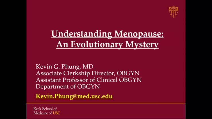 Understanding Menopause: An Evolutionary Mystery