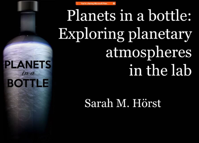 Planets in a Bottle: Exploring Planetary Atmospheres in the Lab