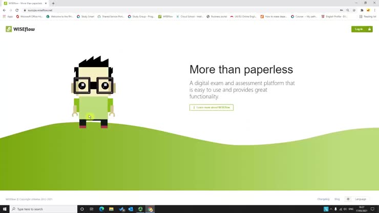 Accessing WISEflow_default