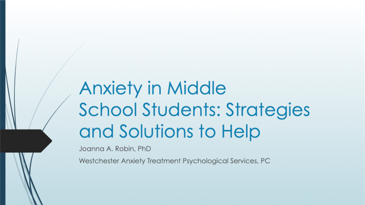 Anxiety in Middle School Students: Strategies & Solutions to Help