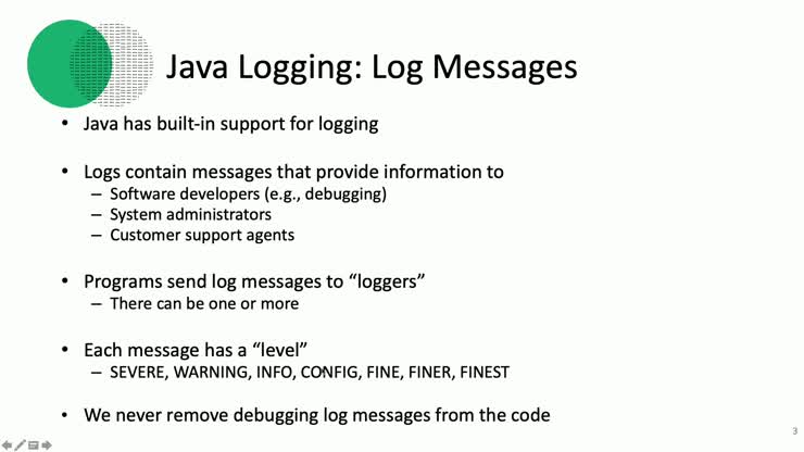 CS 240 - Java Logging