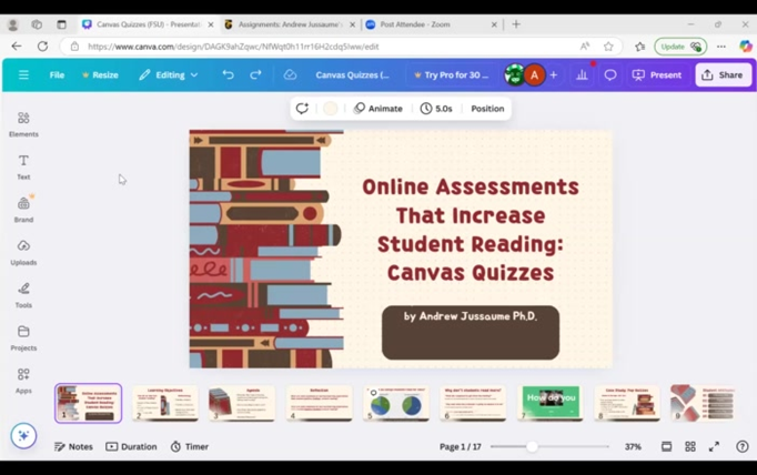 Canvas Quizzes Workshop