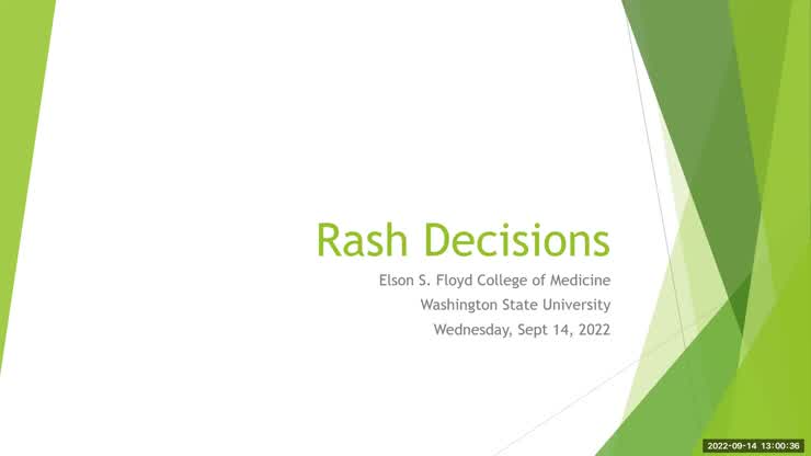 (AY 22-23) Dermatology Rash Decisions - DRAPER