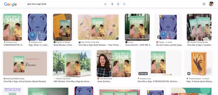 Give Me a Sign BookTalk