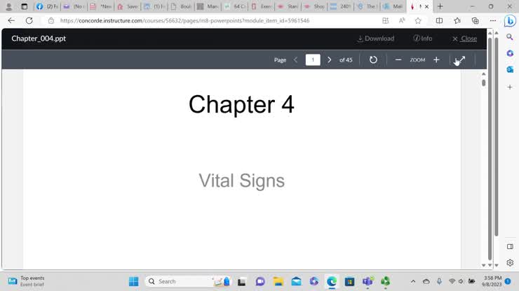 RESP 1115 - Module 8 - Chapter 4 Lecture
