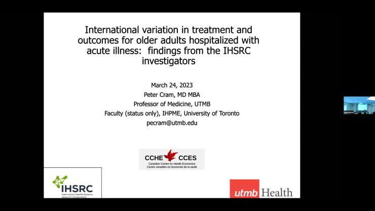 International Variation in Treatment and Outcomes for Older Adults ...