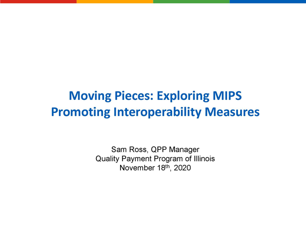 Moving Pieces: Reviewing the MIPS Promoting Interoperability Category ...