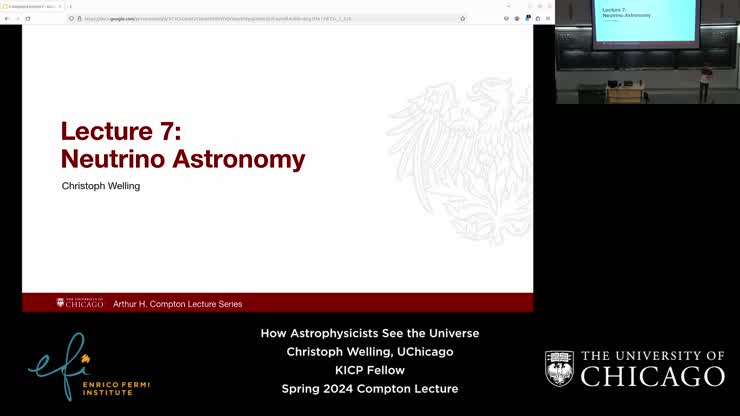 Compton Lecture - Christoph Welling, May 4, 2024